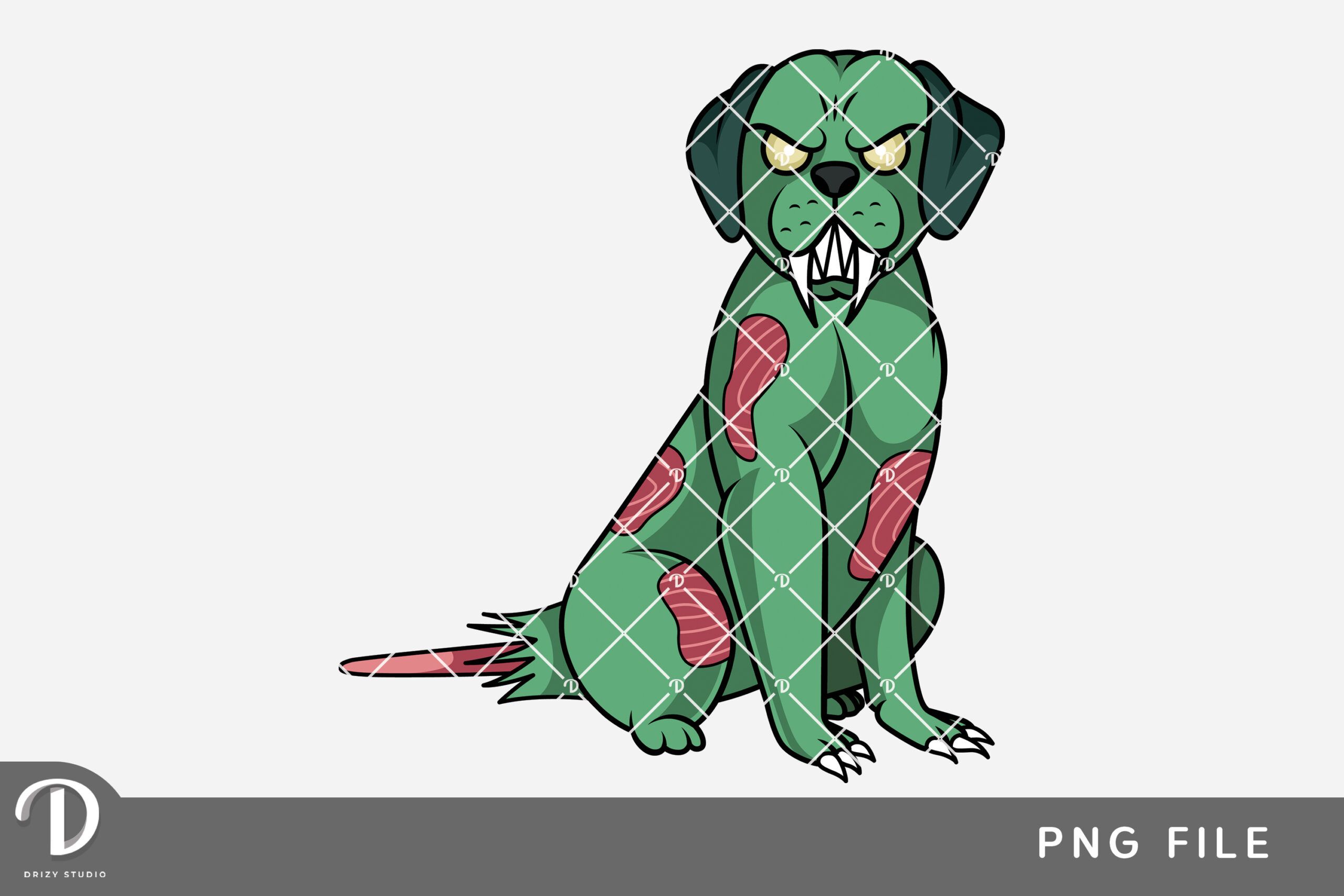 Wild Dog Zombie for Sticker - Drizy Studio