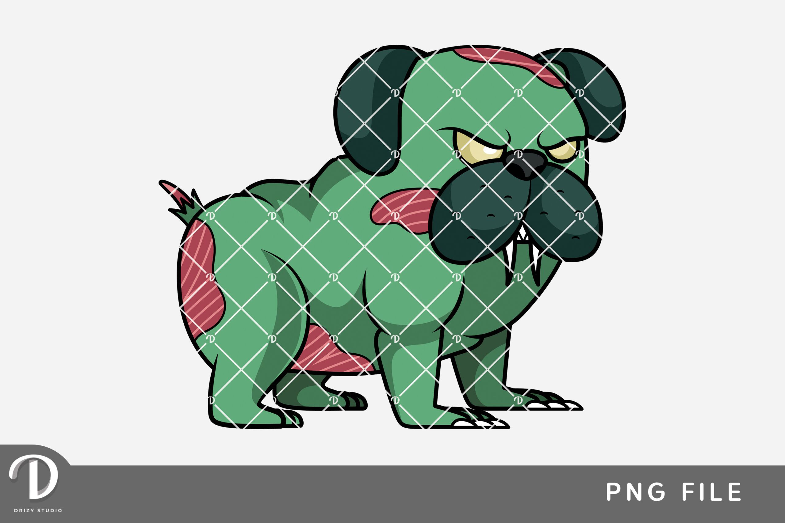 Wild Dog Zombie for Sticker - Drizy Studio